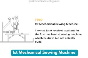 History Of The Sewing Machine In Brief