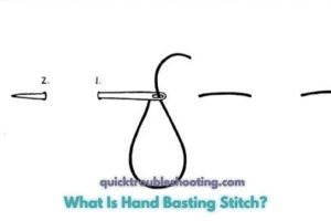 How To Sew Basting Stitch