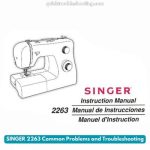 SINGER 2263 Common Problems And Troubleshooting